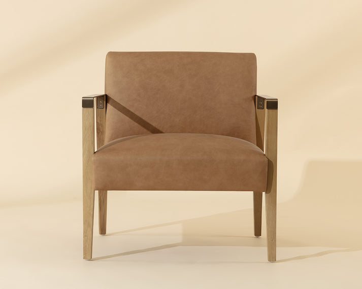 Earl Lounge Chair - Rustic Oak – Sunpan Trading & Importing, Inc.