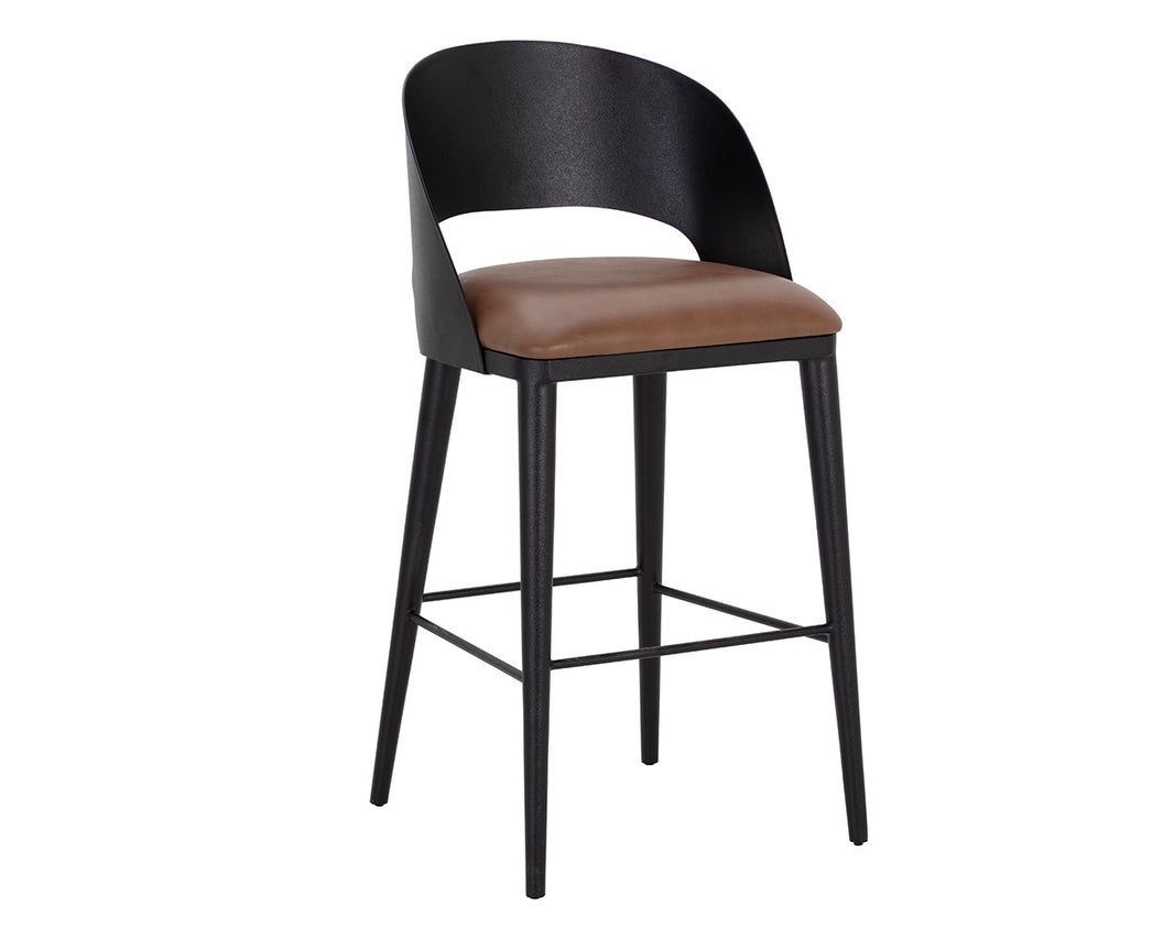 Dezirae Counter Stool - Black – Sunpan Trading & Importing, Inc.