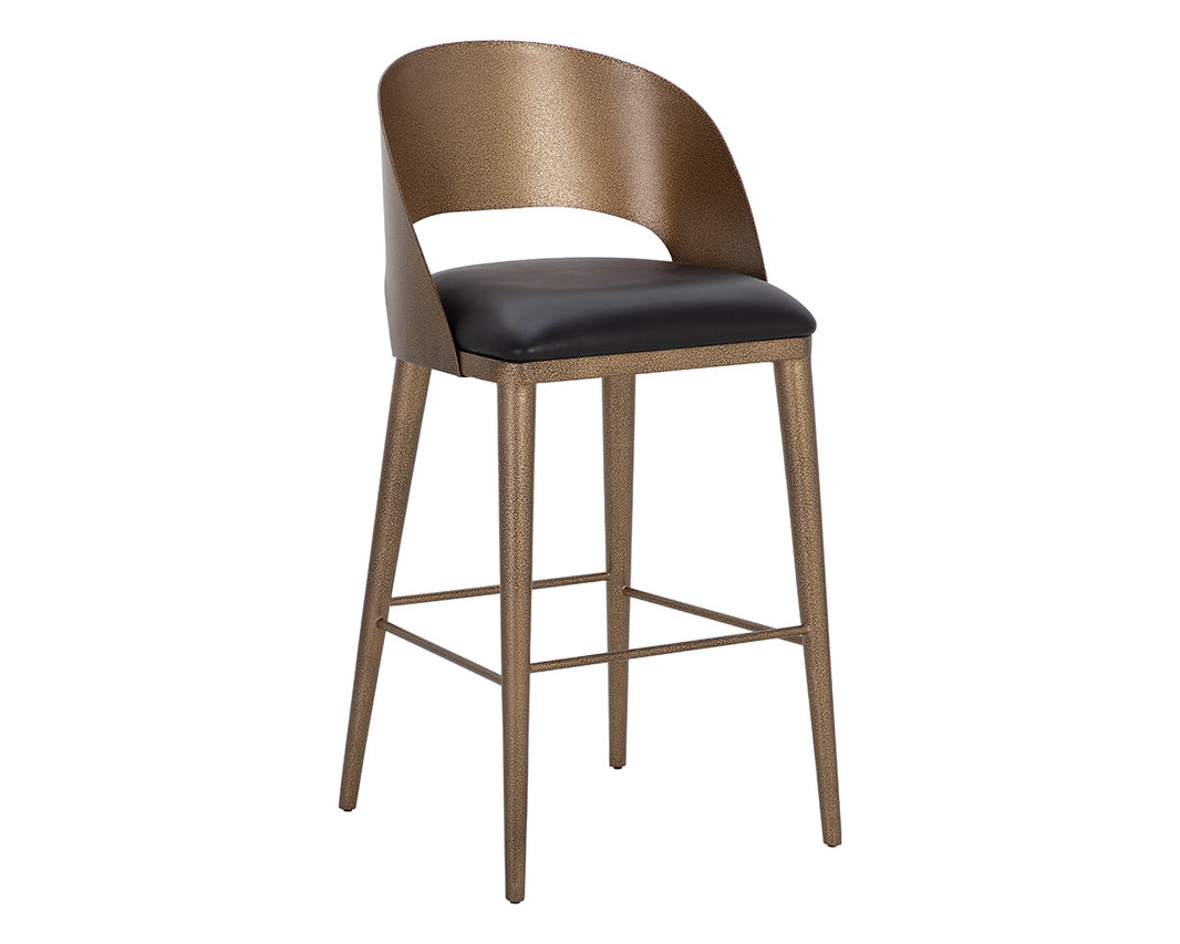 Dezirae Counter Stool - Black – Sunpan Trading & Importing, Inc.